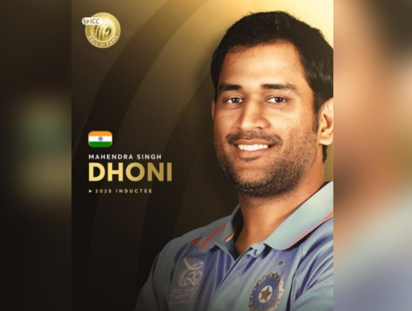 PROUD MOMENT FOR THALA FANS: महेंद्र सिंह धोनी को मिला ICC हॉल ऑफ फेम ...